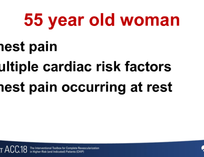 Case: 55 year old woman | tctmd.com